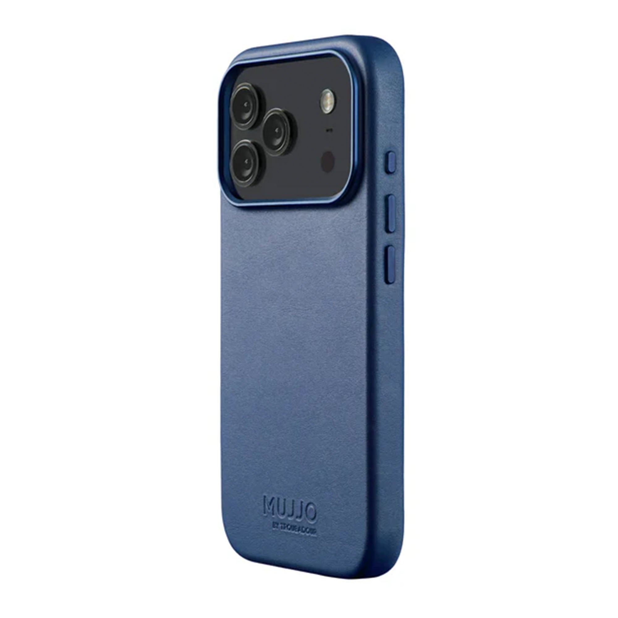 iPhone 17 Pro Mujjo Full Leather w/MagSafe Case - Basalt - 15-15004 ...